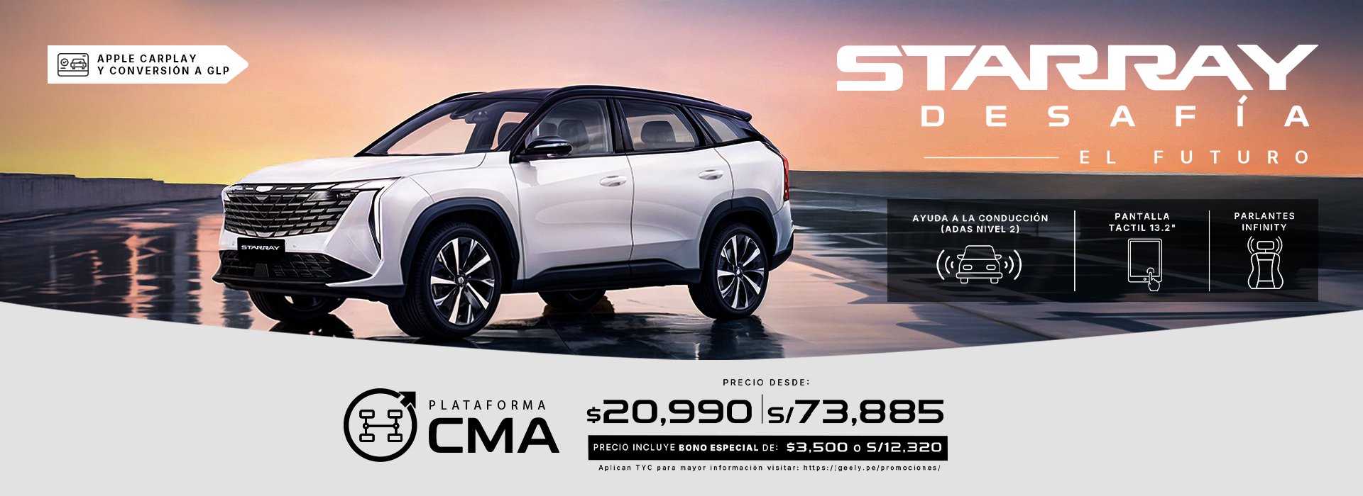 Descubre las mejores camionetas y carros SUV | Geely Perú